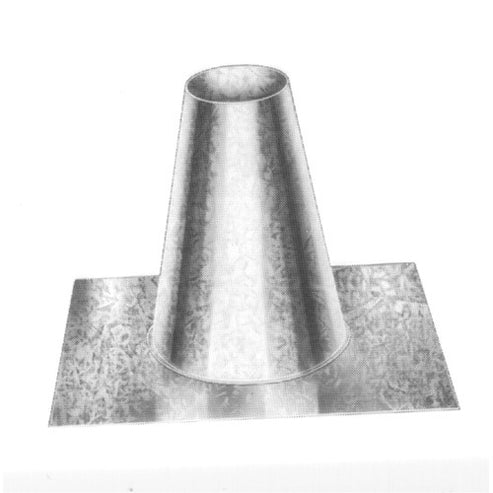 Metal-Fab Type B Tall Cone Roof Flashing 3"-12" Dia – engineeringair