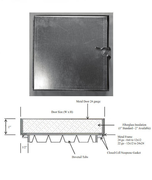 C. L. Ward Duct Access Door – engineeringair